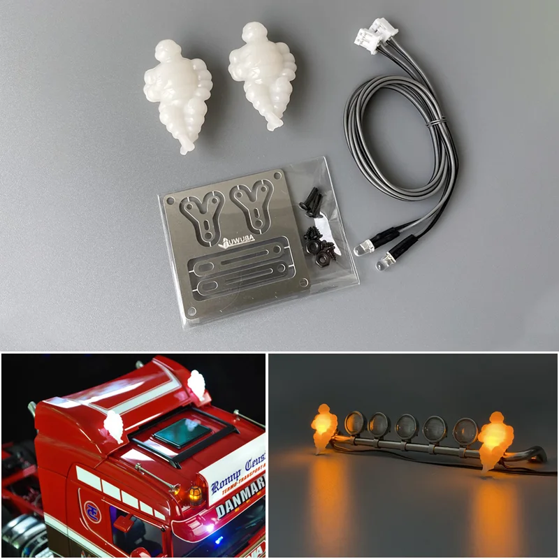 1-Pair-LED-Luminous-Doll-Lighting-Upgrade-for-1-14-Tamiya-RC-Truck ...