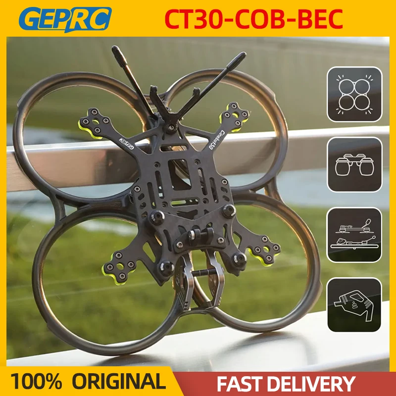 GEPRC-GEP-CT30-Frame-KIT-Cinebot30-3inch-FPV-Quadcopter-Carbon-Fiber ...