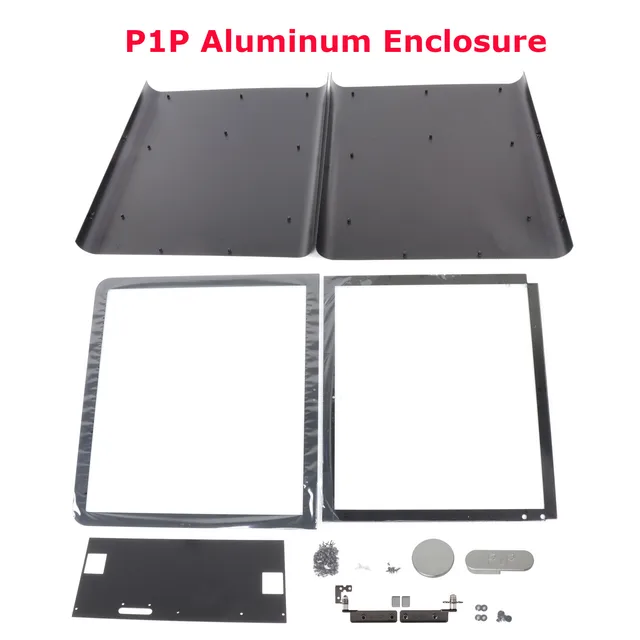 Blurolls Bambu Lab P1P Aluminum Alloy CNC Enclosure Kit Printer Panels ...