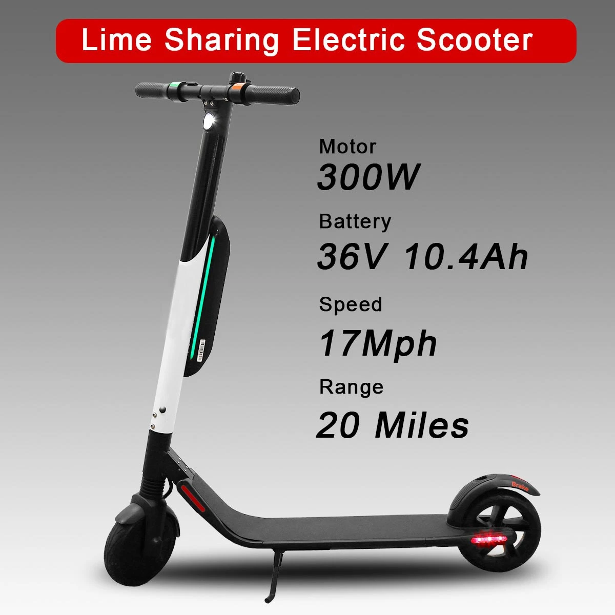 Segway-patinete eléctrico Ninebot ES4 para compartir aves, Scooter eléctrico de dos ruedas con ...