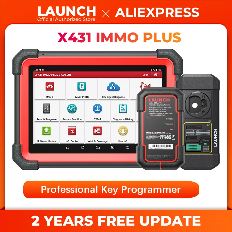 LAUNCH X431 IMMO Plus Car Key Programmer Programming Tool Automotive ...