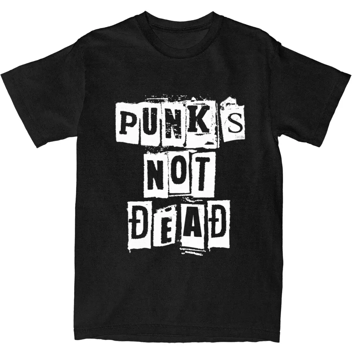 Men-Women-s-T-Shirt-Punk-Rock-T-Shirts-Fashion-Punks-Not-Dead-Summer ...