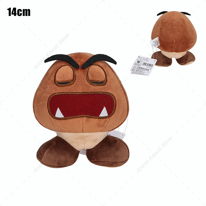 35 Styles Super Bros Plush Princess Peach Goomba Toad Koopa Fire Flower ...