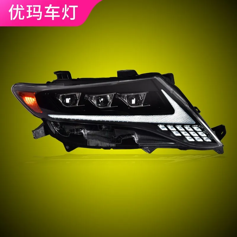 Headlight-Assembly-for-Toyota-Venza-LED-DRL-LED-Low-Beam-Lens-LED ...