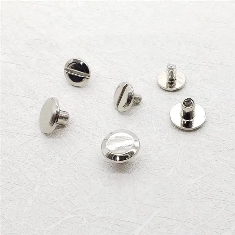 RIVET,01--Ensemble de 10 Rivets à tête Double incurvée, pour bagages ...