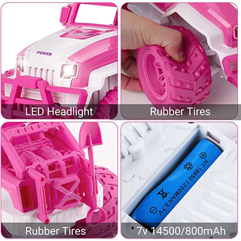 Pink Remote Control Truck