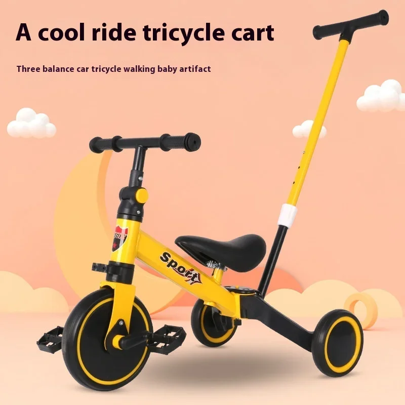 Safety Children's Scooters Portable Non-slip 3 Wheel Balance Bikes for ...