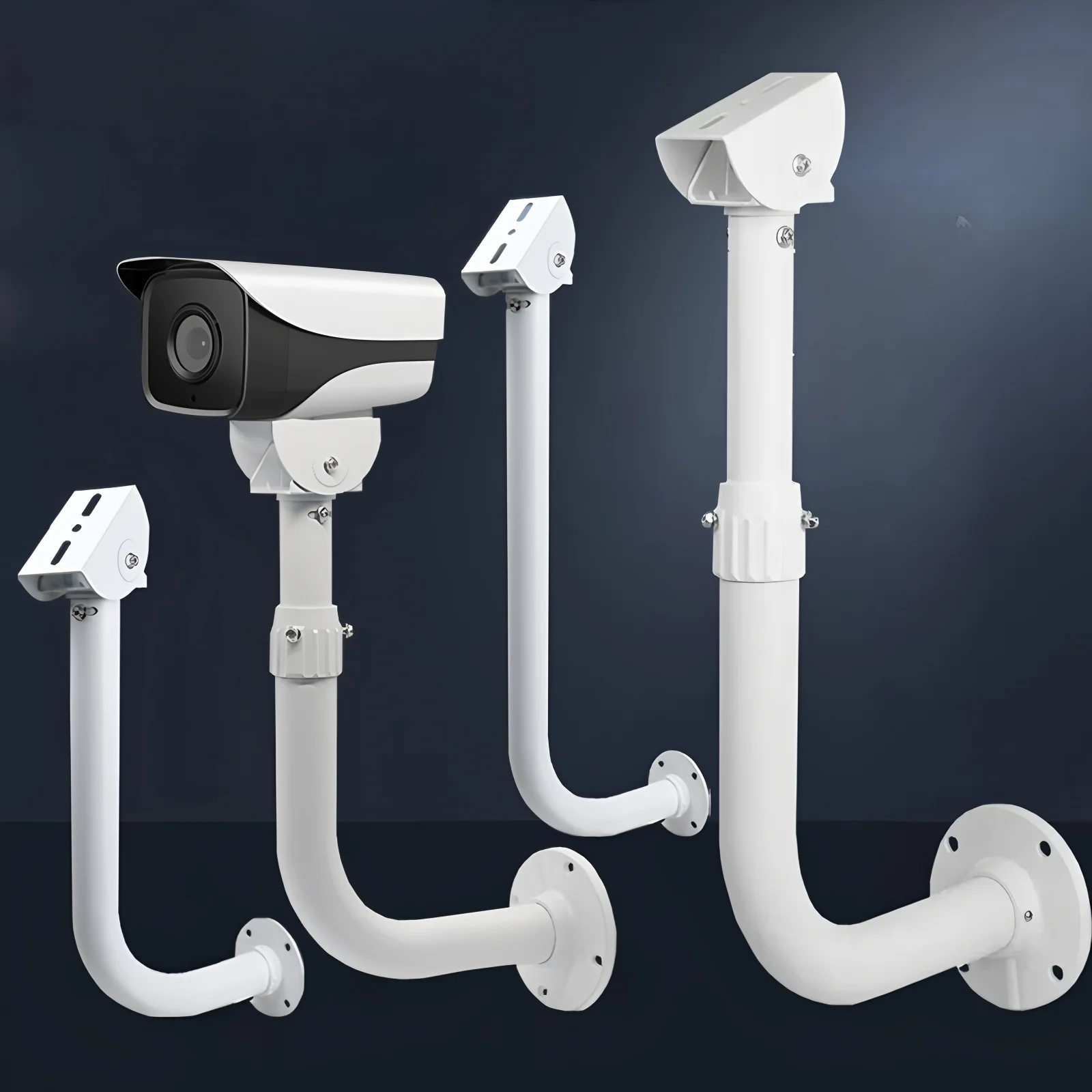 L-Type Outdoor Wall Mount Bracket for Surveillance Cameras, 80-100cm ...