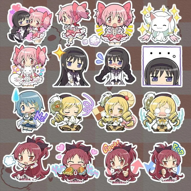 Puella-Magi-Madoka-Magica-Sticker-Anime-Stickers-Childrens-Stationery ...