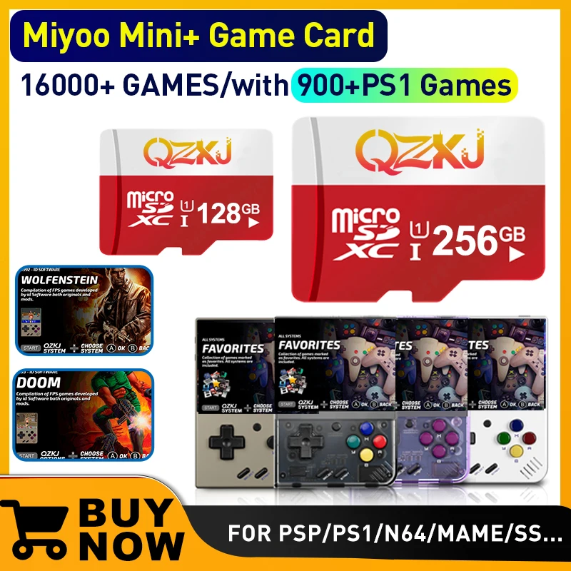Miyoo-Mini-256GB-Newest-Version-System-Card-16000-games-50-Emulators ...