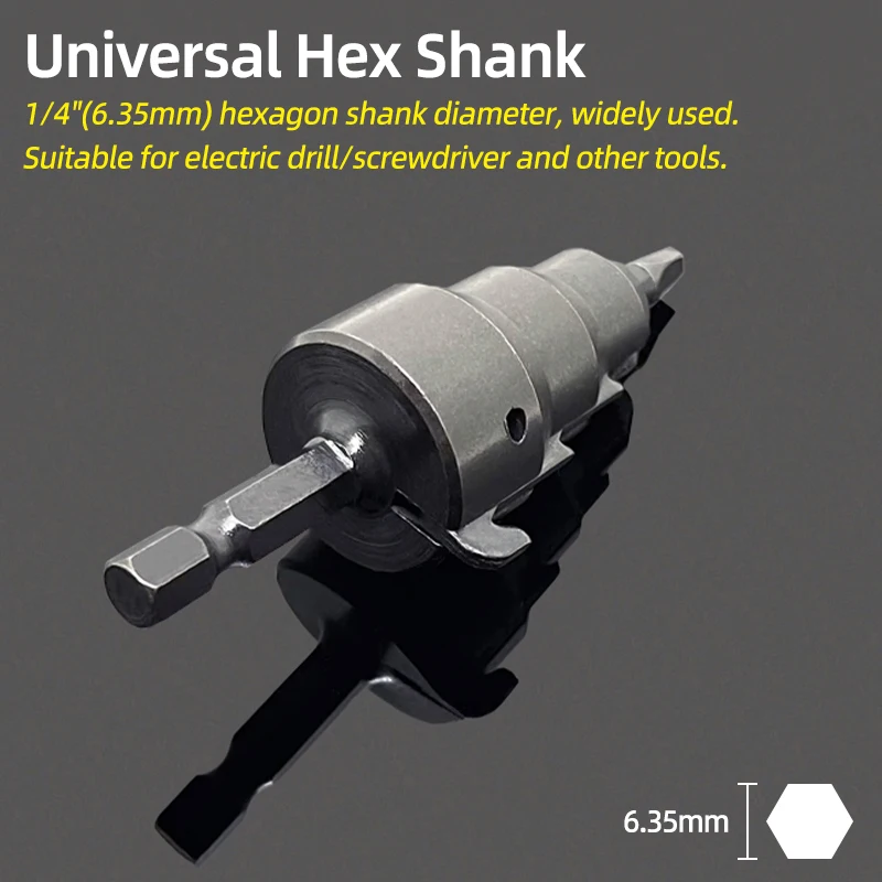 Metal Reamer Inside Pipe Cutter For PVC Pipe With 5 Replacement Saw ...