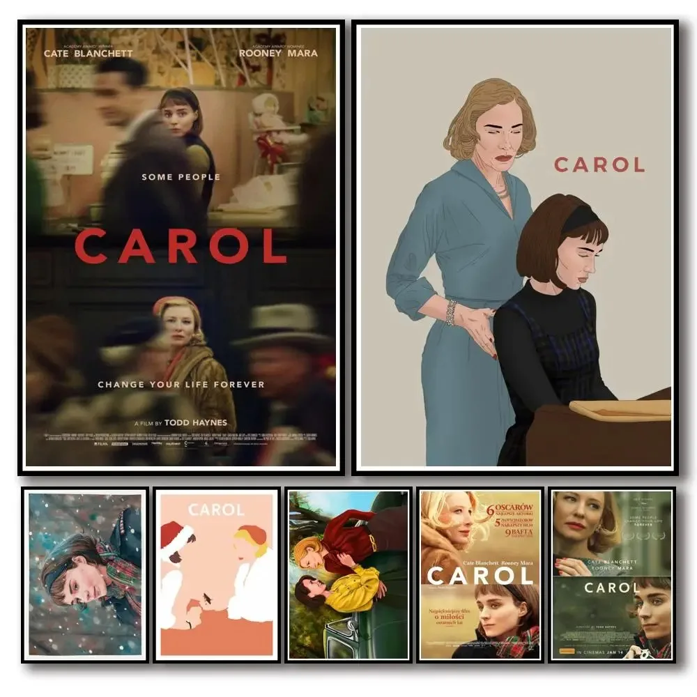 Movie-Carol-Canvas-Poster-Artwork-Fancy-Wall-Sticker-for-Coffee-House ...