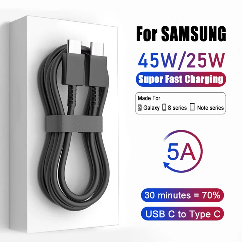 Cable-de-carga-r-pida-Original-para-Samsung-Galaxy-Cable-USB-tipo-C-45W ...