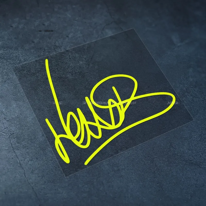 Car Styling Sticker for McLaren British Driver Lando Norris Signature ...