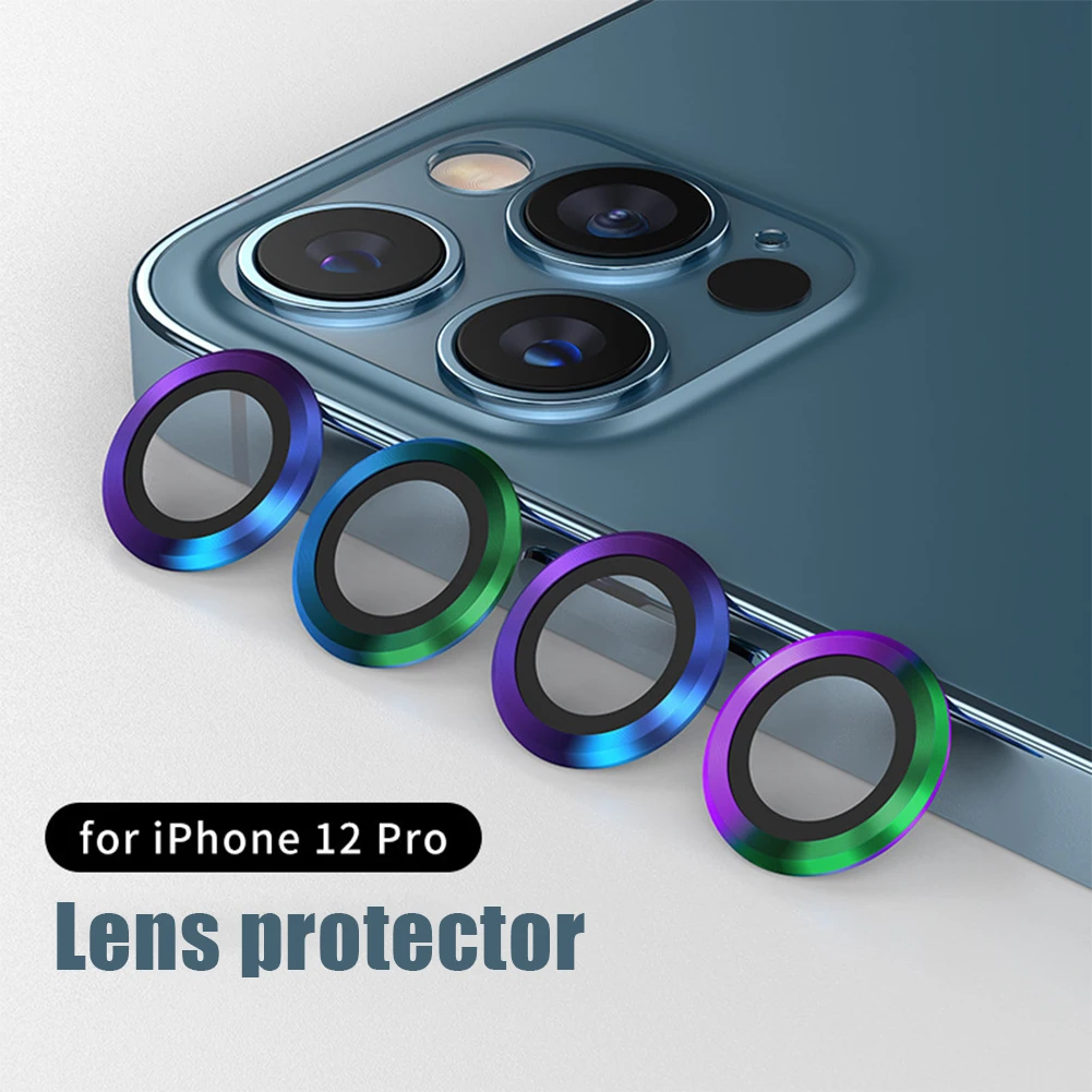 Anillo de cubierta protectora de Metal para iphone 11, 12, 13 Pro Max ...