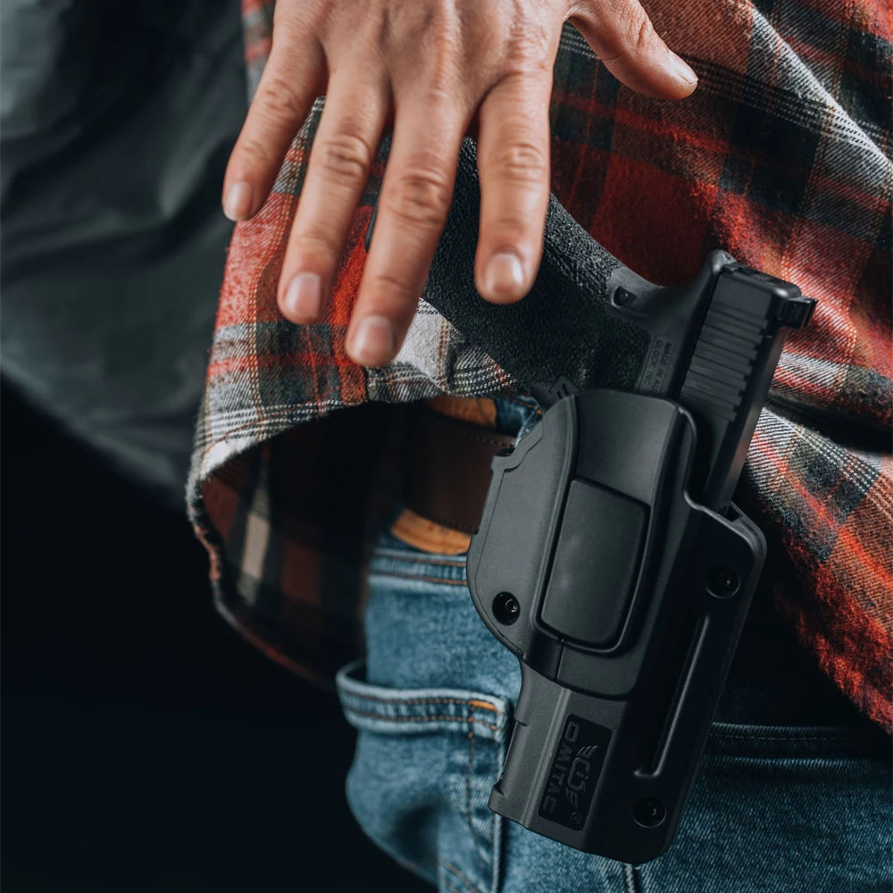 Concealed OWB Glock17 Holster Glock 17 Gen5 G22 Pistol Holster Glock 17 ...