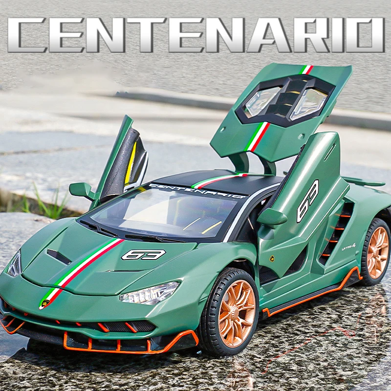 1-24-Lamborghini-LP770-4-Sports-car-Simulation-Diecast-Metal-Alloy ...