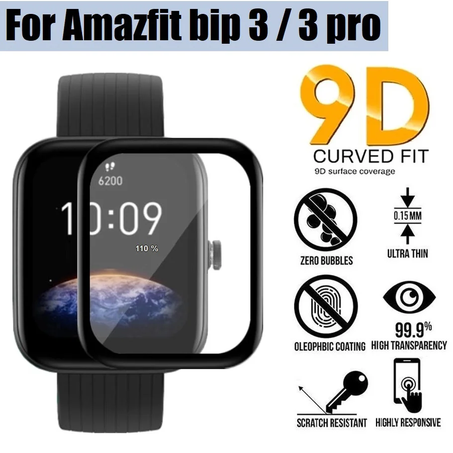 For-Amazfit-Bip-3-Pro-Bip3-Smartwatch-Screen-Protector-HD-Clear-Soft ...