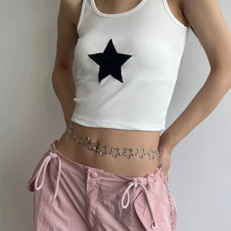 Star Metal Waist Chain Women s Belt Y2k Dress Short Skirt Cute Japanese Style Personality Chain Belt Student Dress Waist Belt AliExpress 200000297