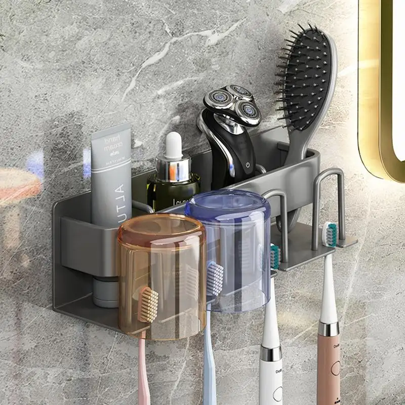 Multifunctional-Toothbrush-Holder-Wall-Mounted-Toothbrush-Holder-Wall ...
