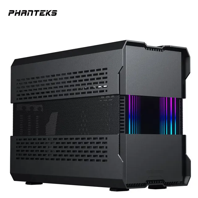 PHANTEKS P121 Mini ITX Case Computer Aluminum Chassis 13.5L Three-speed ...