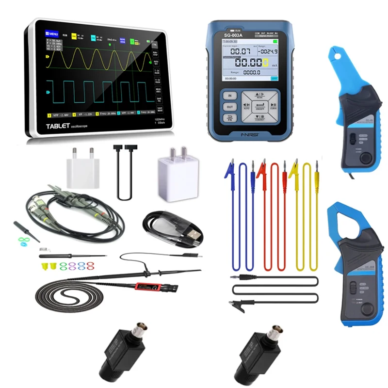 Digital-Tablet-Oscilloscope-Dual-Channel-100M-Bandwidth-1GS-Sampling ...