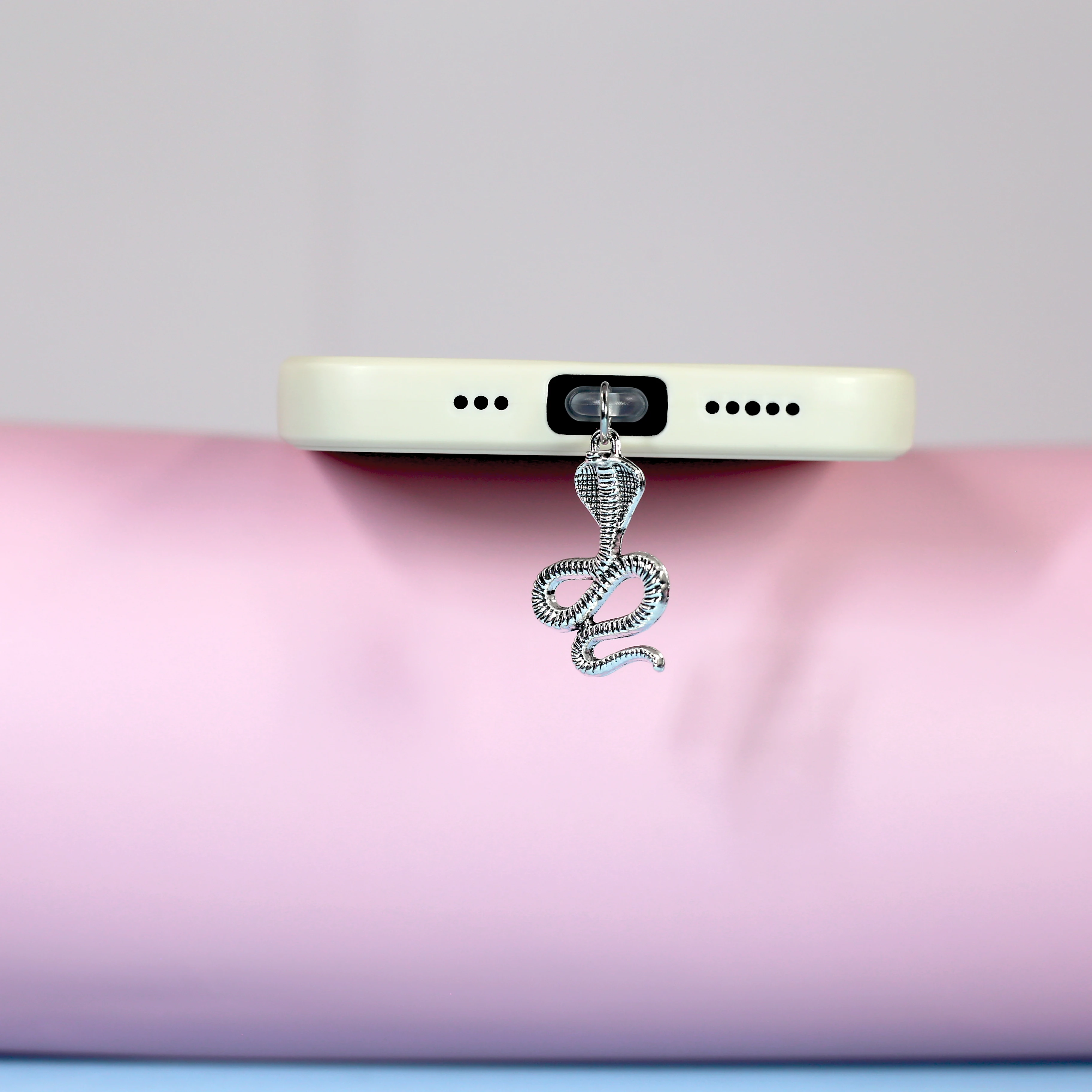 Snake-Animal-Cobra-Charming-Phone-Dust-Cap-Pendant-Decorative-Plug ...