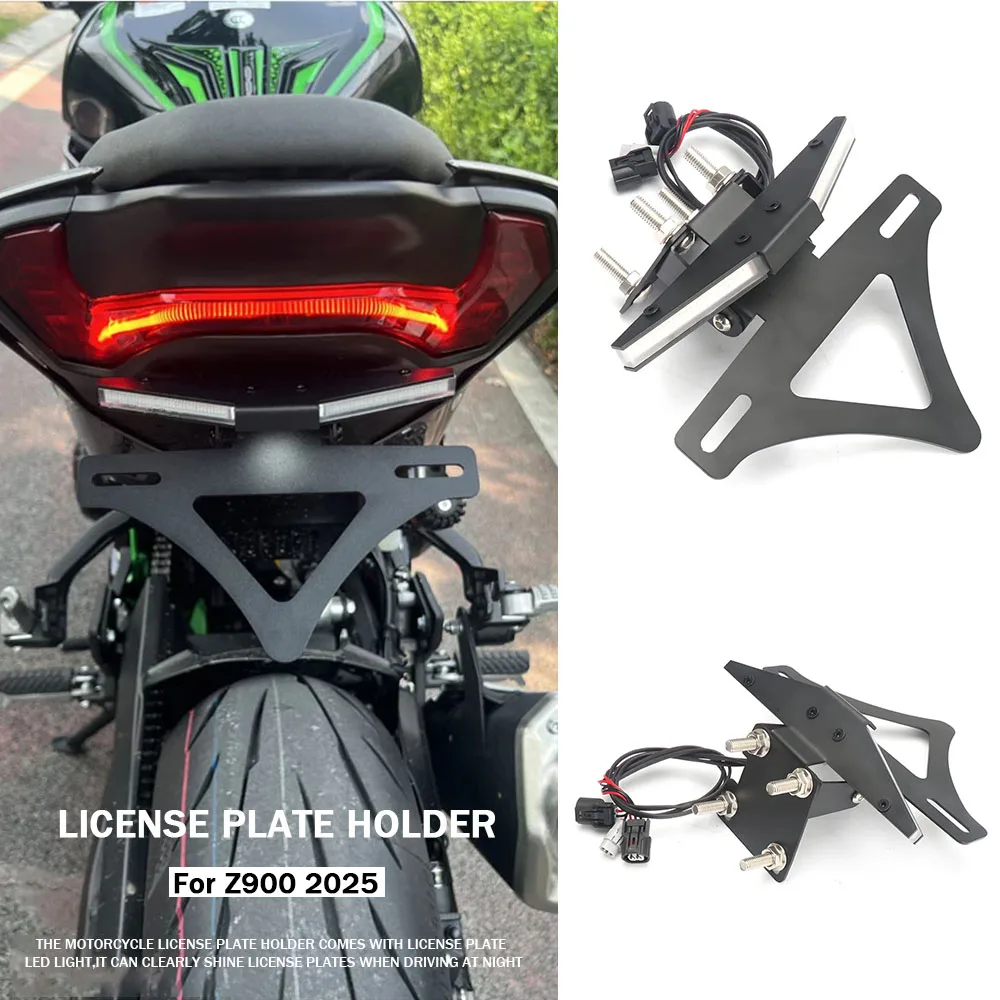 License Number Plate Frame Holder Bracket For Kawasaki Z 900 Z900 z900 ...