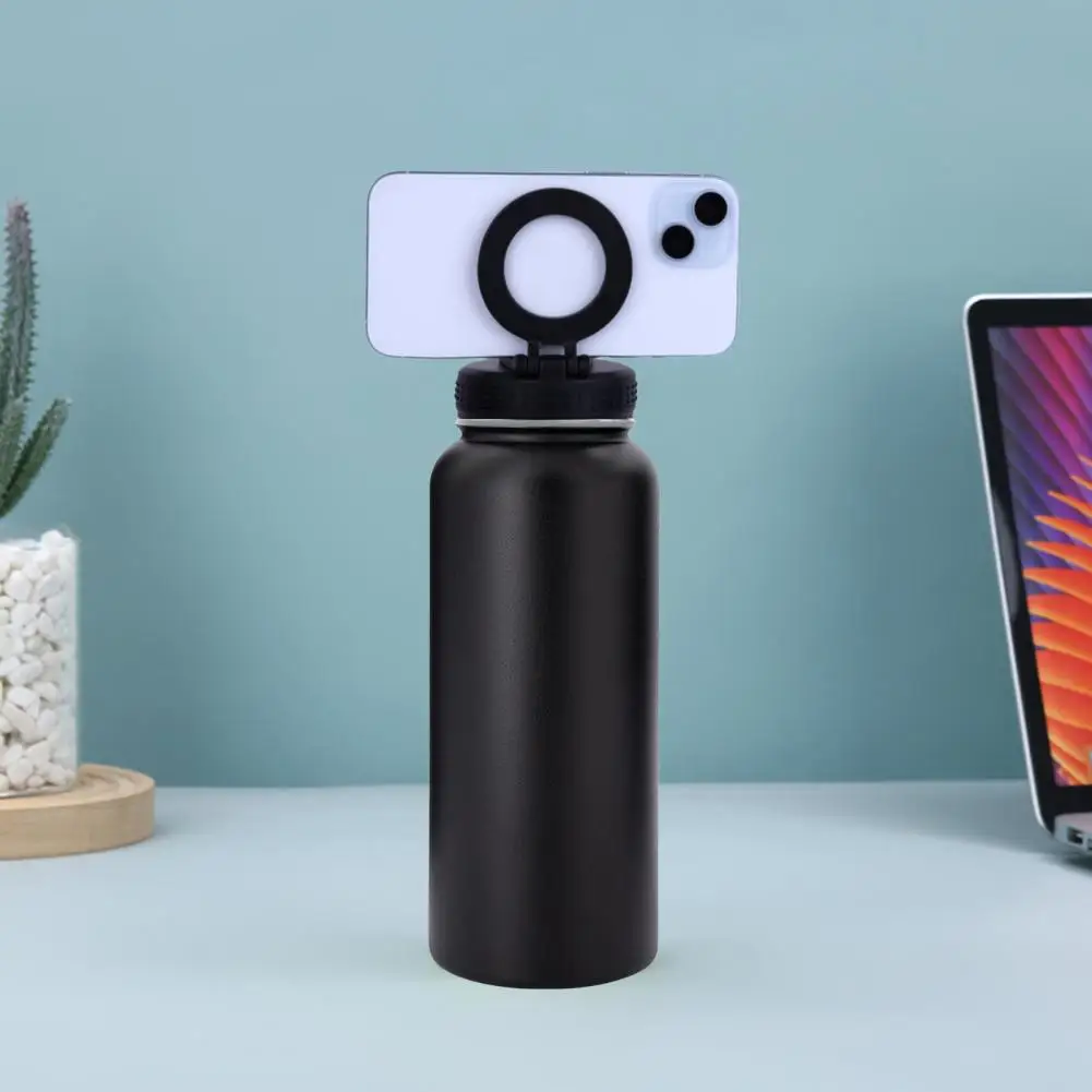 1000ml-Magnetic-Phone-Mount-Water-Bottle-with-Phone-Holder-Insulated ...