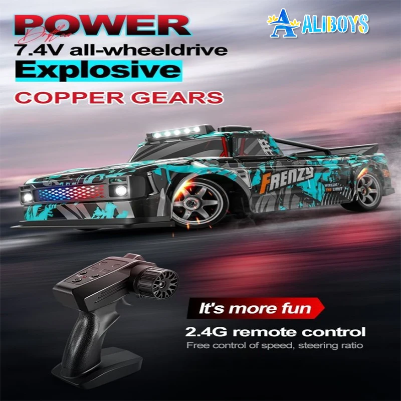 1-16-RC-Drift-Car-Four-Wheel-Remote-Control-Electric-Racing-Drive ...