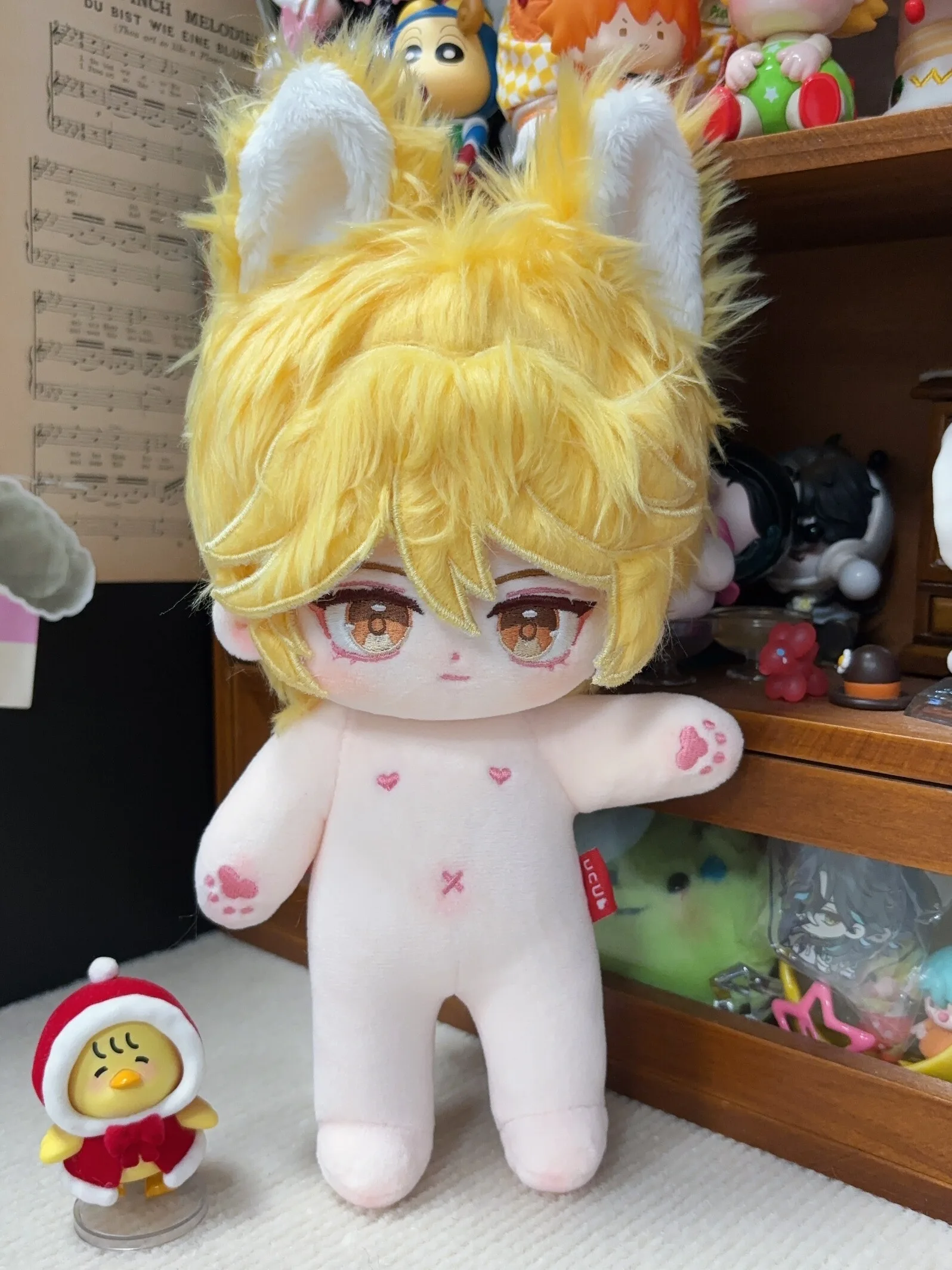 Game Genshin Impact Aether Attributes Cute Plush Doll Cotton Body 20cm ...