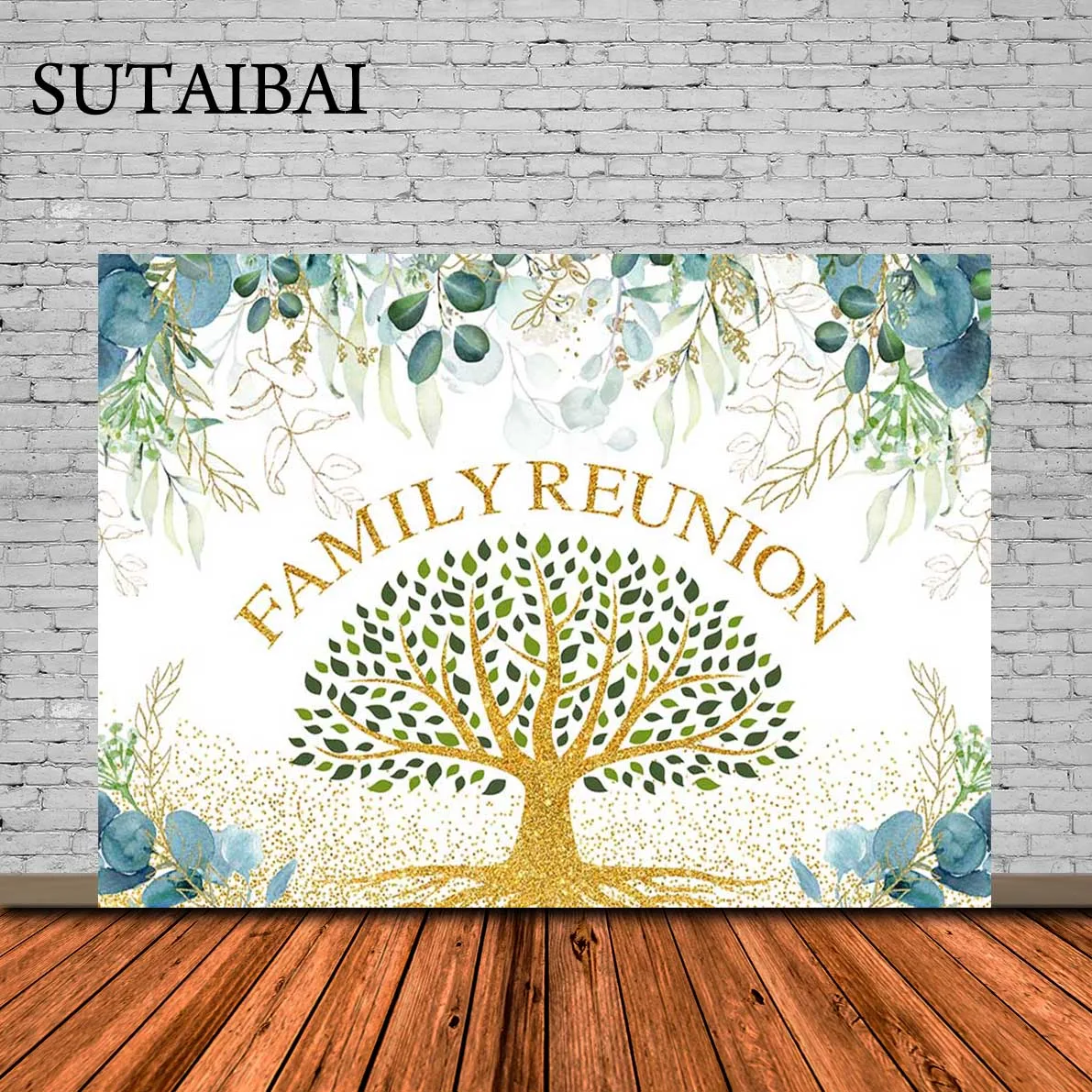 Family Reunion Backdrop