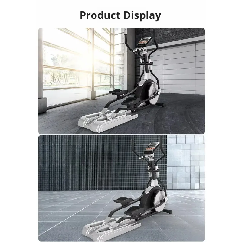 Compact Electric Elliptical Stepper Machine - Mini Cross Trainer for ...