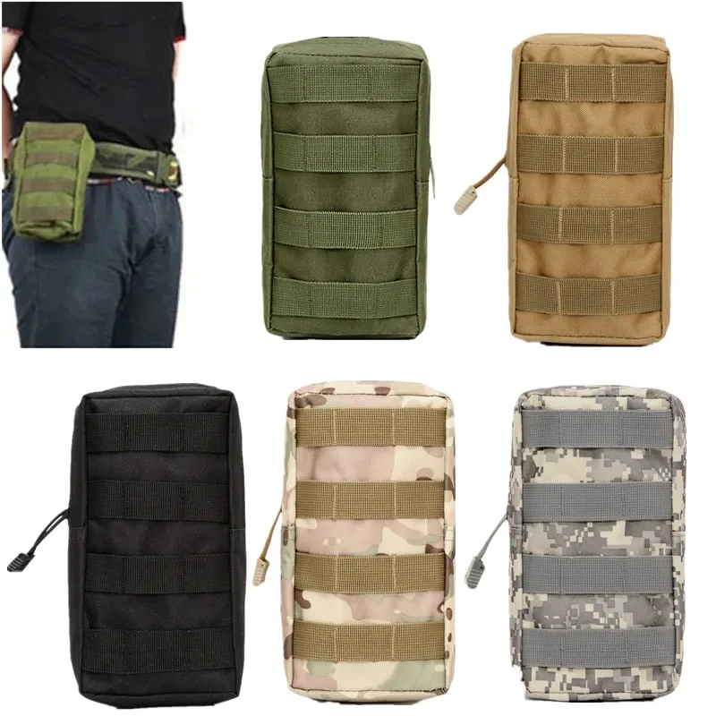 Outdoor Tactical Molle Pouch Waterproof Nylon Multi Purpose Army Small ...