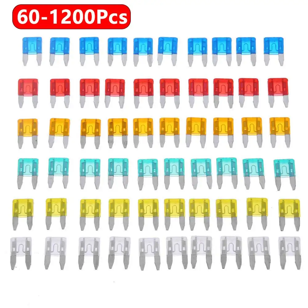 60-1200Pcs-5A10A-15A-20A-25A-30A-Mini-Small-Size-Automotive-Blade-Fuse ...
