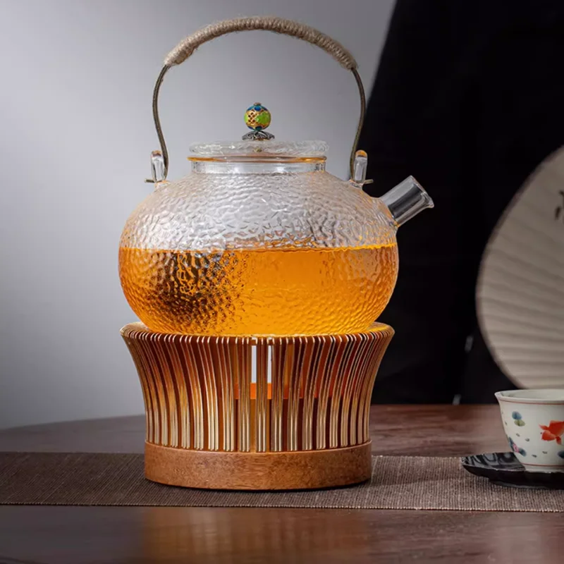 Tea-Warmer-bamboo-Kung-Fu-Teapot-Base-Candle-Warmer-Fireplace-Healthy ...