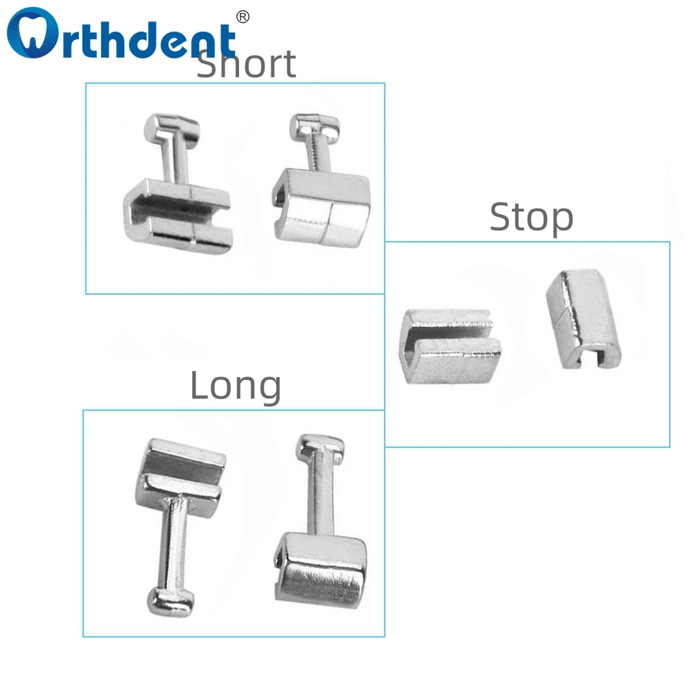 10Pcs-Pack-Dental-Orthodontic-Crimpable-Hooks-Long-Short-Stop-Type ...