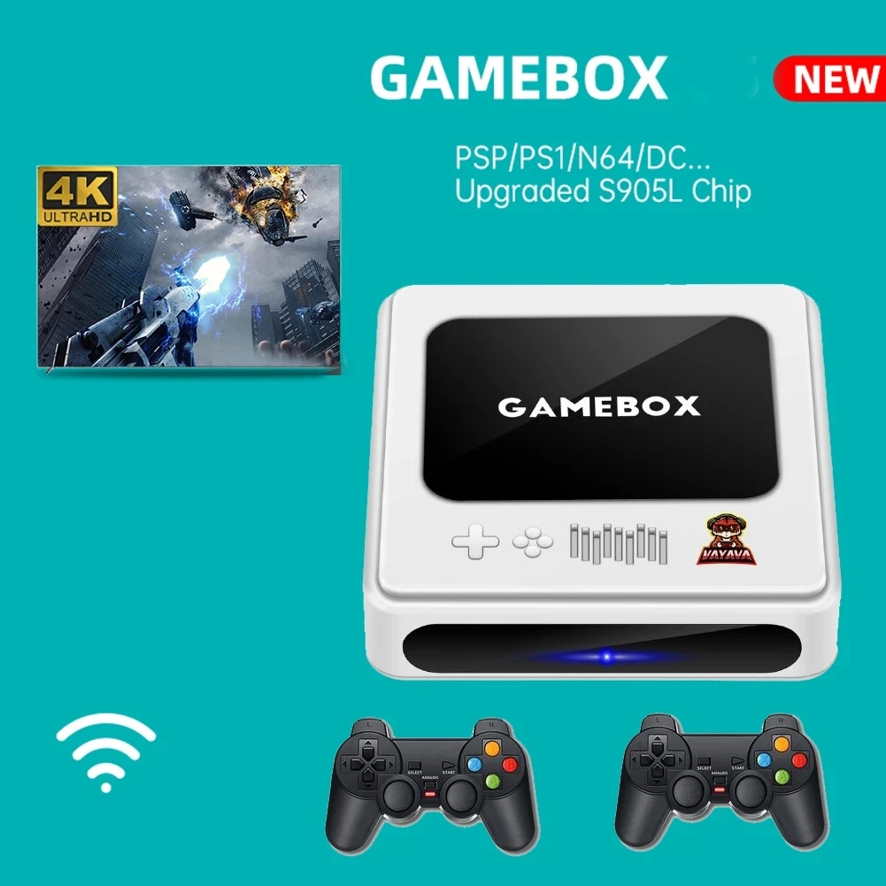 GAMEBOX-G10-Aigame-CPU-WiFi-4K-HD-50-emulador-Retro-cl-sico-juego-Mini ...