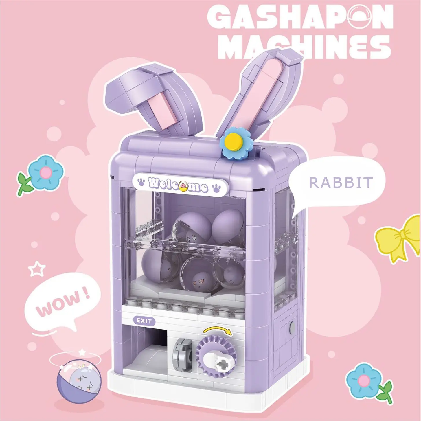 Egg-Twisting-Machine-Building-Block-Toy-Fox-Rabbit-Small-Particle ...