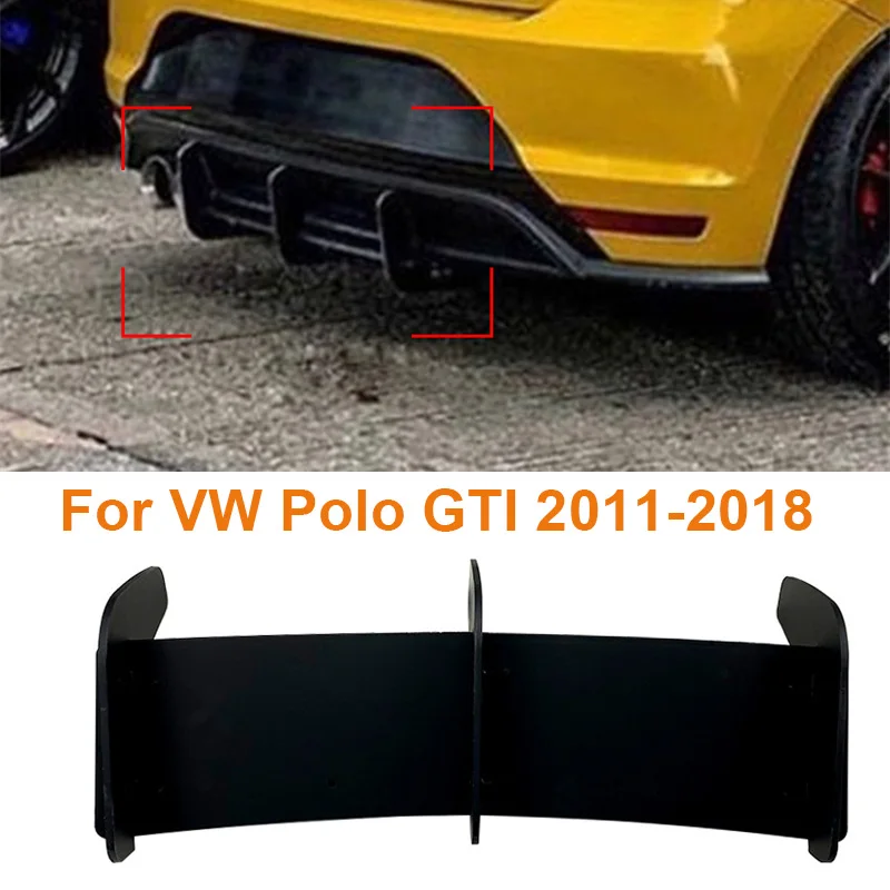 Polo-GTI-Rear-UNDER-Bumper-Diffuser-Lip-Spoiler-Splitter-Guard ...