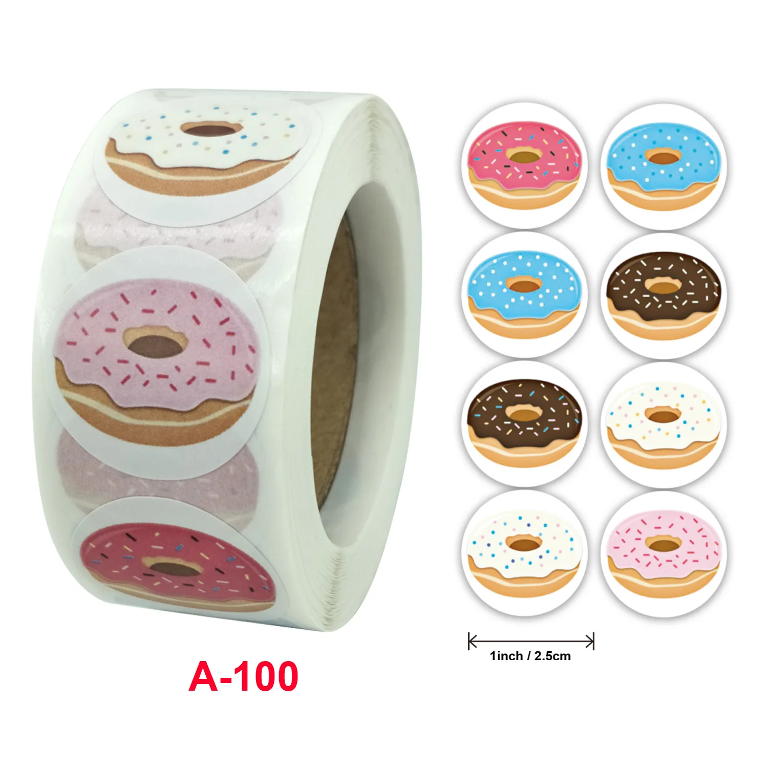 500pcs Cake Baking Stickers Round Adhesive Labels Wedding Baking ...