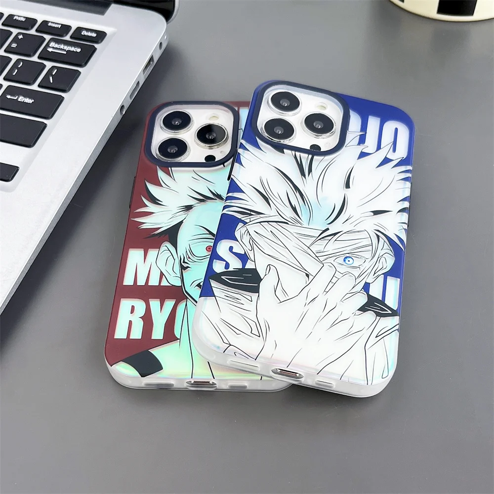 Japan Anime Jujutsu Kaisen Satoru Gojo Geto Suguru Phone, 50% OFF