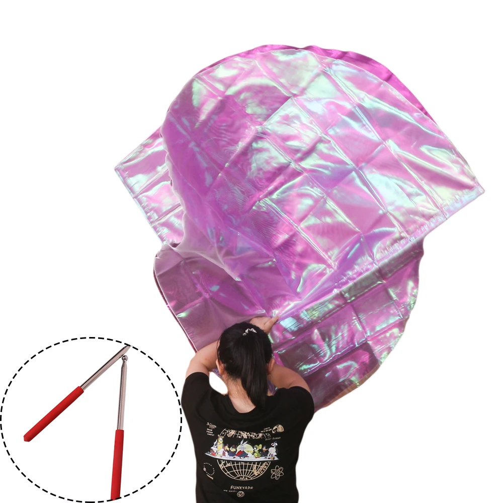 Praise-performance-Belly-Dance-Half-Round-Flag-Performance-Props-Soft ...