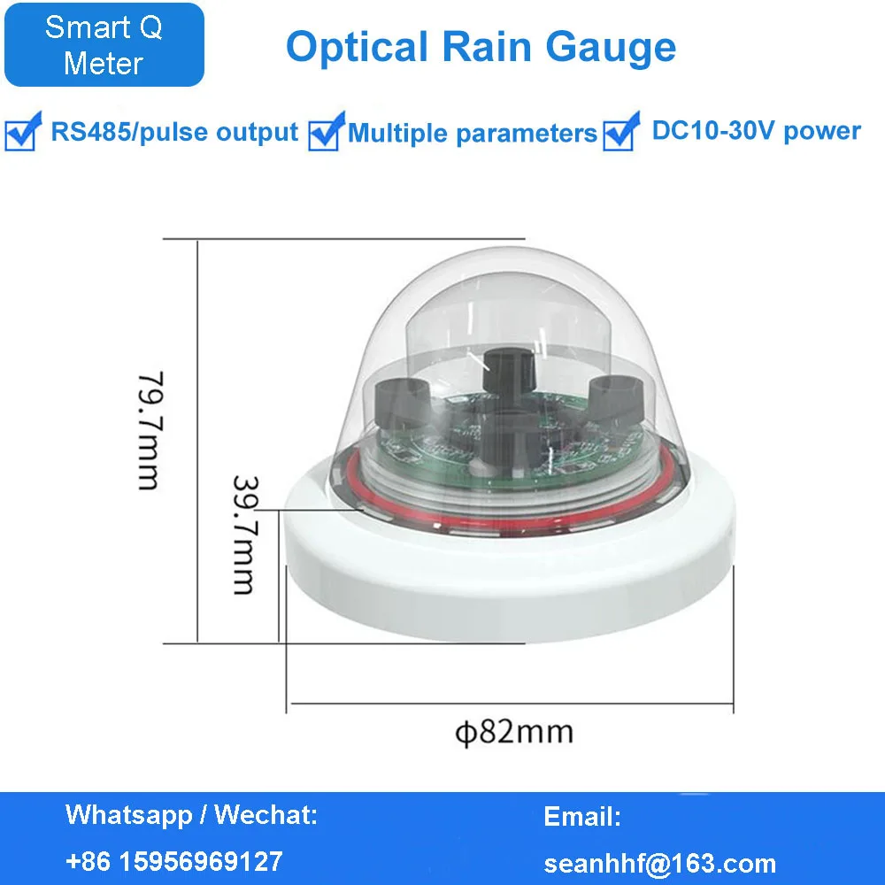 Ultrasonic wind direction anemometer environmental sensor integrated ...