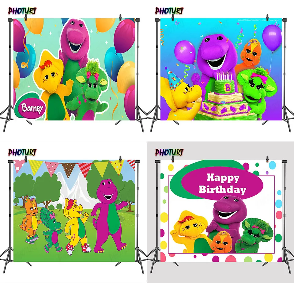 Barney Birthday Background