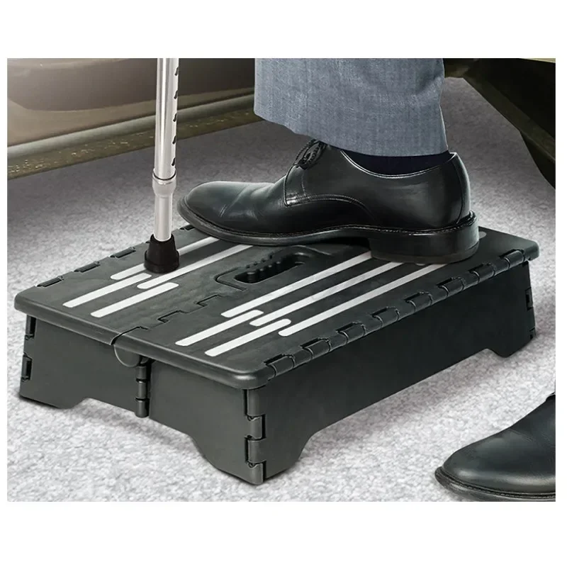 Home Anti Slip Folding Stool Elderly Assistive Half Step Ladder ...