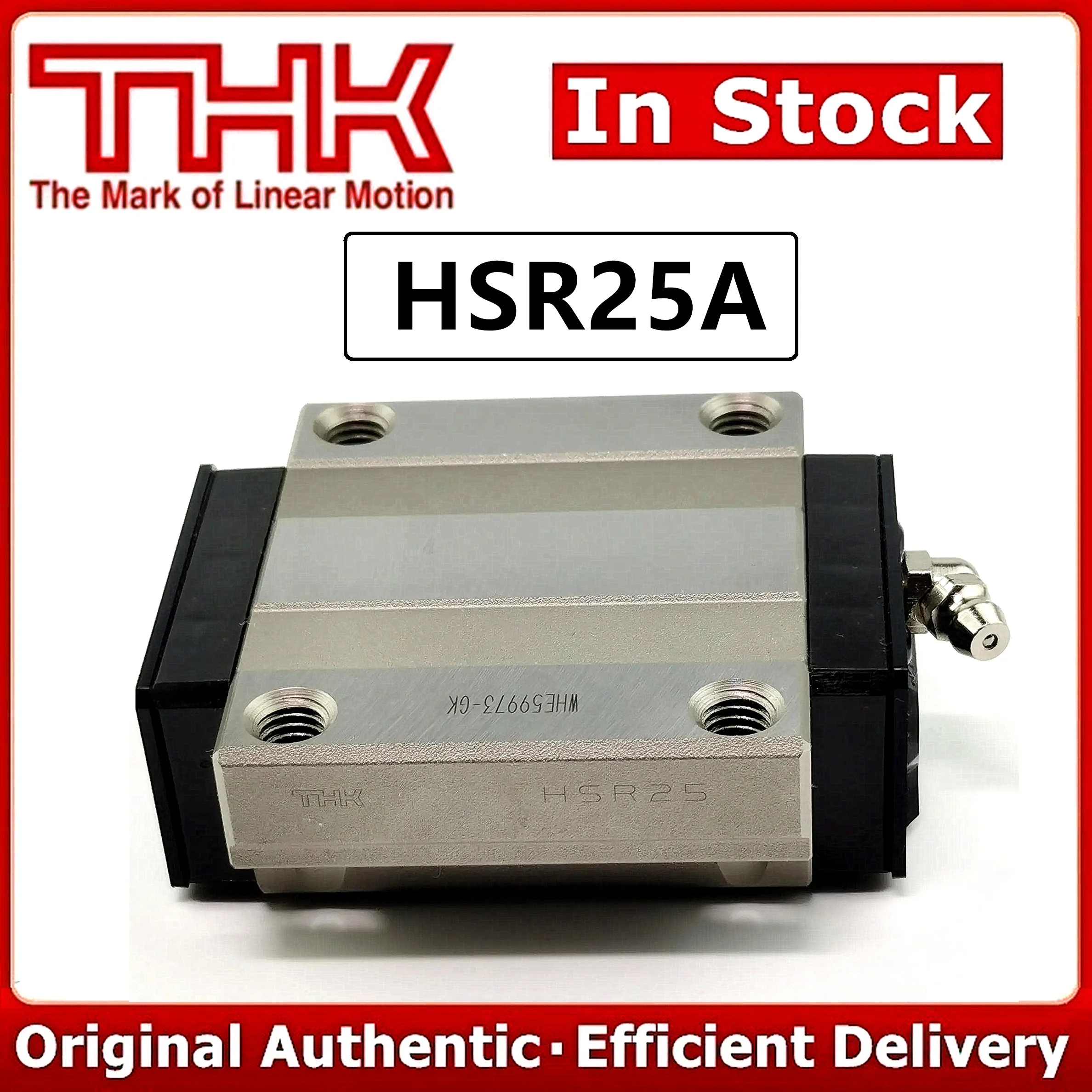 THK-선형 가이드 레일 슬라이더, HSR25A HSR 25A HSR25 HSR25A1UU HSR25A1SS GK 오리지널 블록 ...