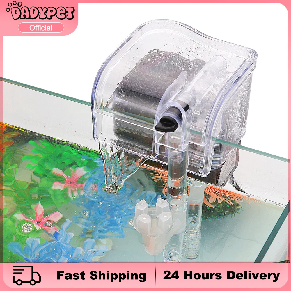 Waterfall-Hang-on-External-Oxygen-Pump-Water-Filter-Pure-Water-Quality ...