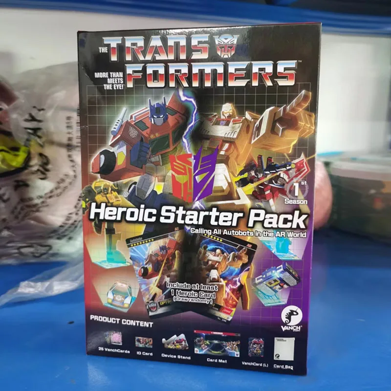 Hasbro Transformers Character Card, Black, Gold, Silver ID vanbree SSR ...