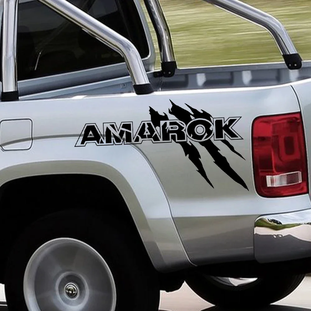 Car-Body-Side-Sticker-For-VW-Volkswagen-Amarok-V6-Pickup-Truck-Bed ...